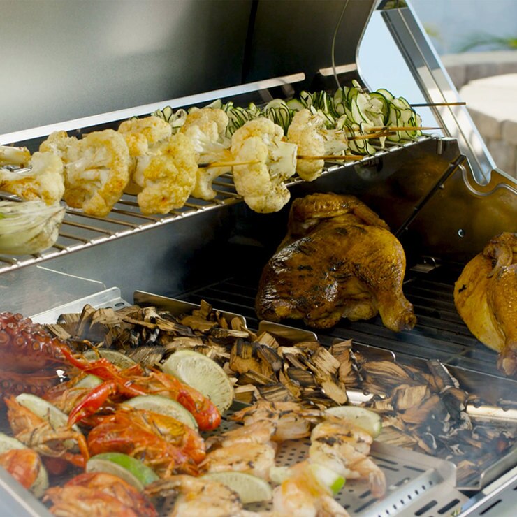 Nexgrill Evolution 3 Burner Gas Barbecue With Side Burner | Costco UK