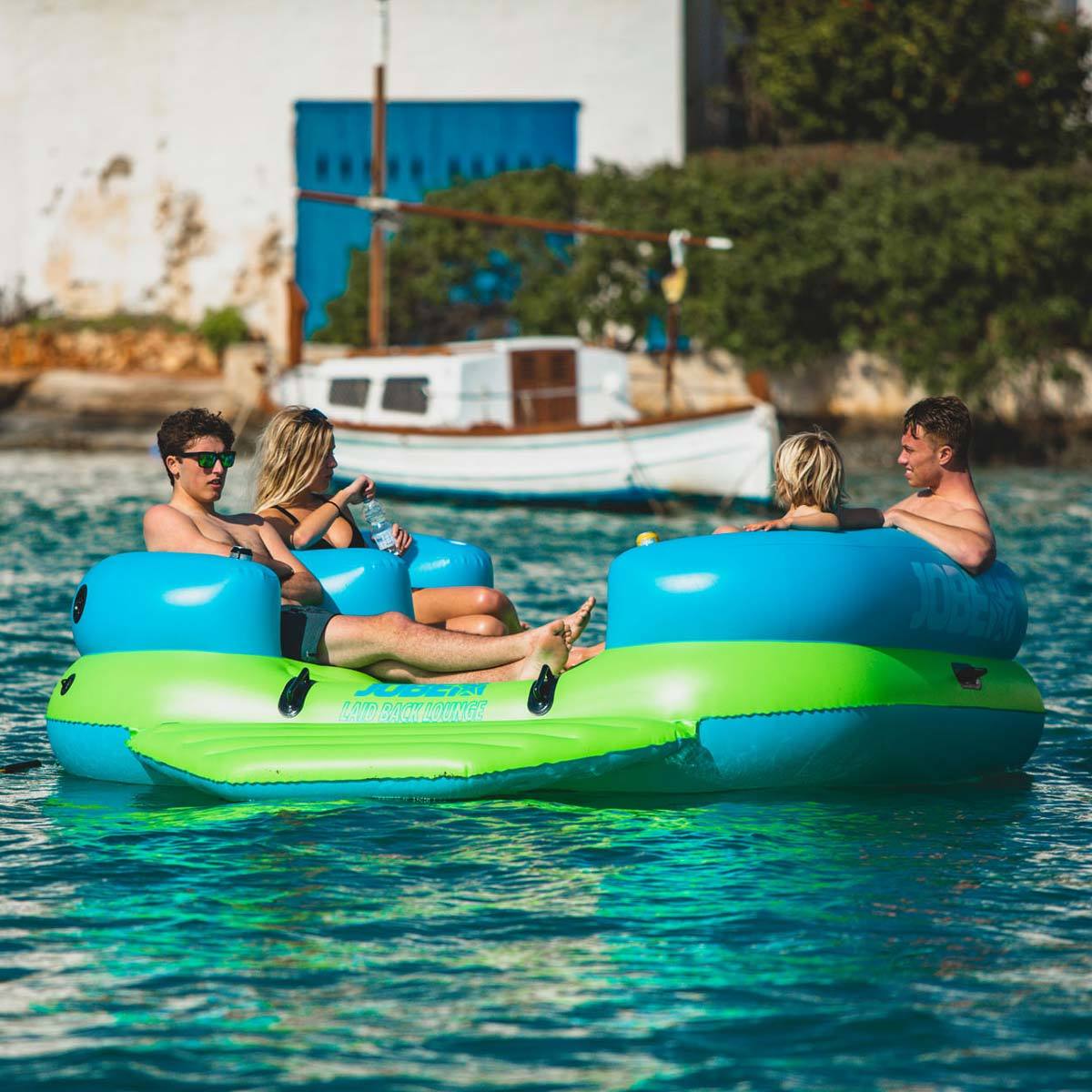 Jobe Laid Back Lounger 10ft (320cm) 4 Person Inflatable | Costco UK