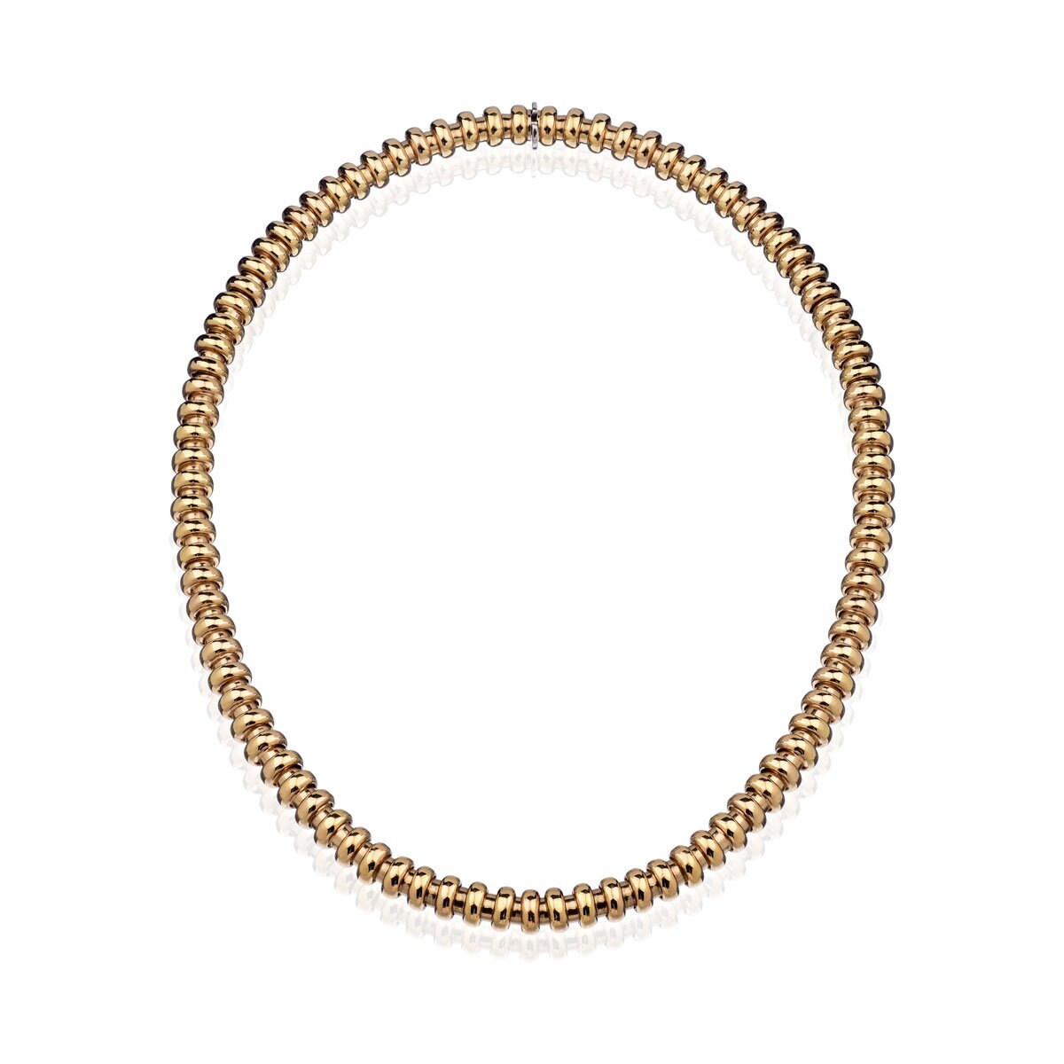 18ct Yellow Gold Caterpillar Necklace | Costco UK | Costc...