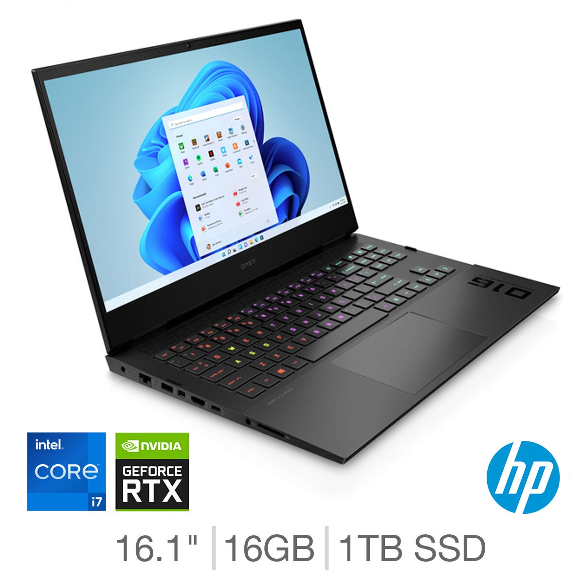 HP OMEN, Intel Core i7, 16GB RAM, 1TB SSD, NVIDIA GeForce...