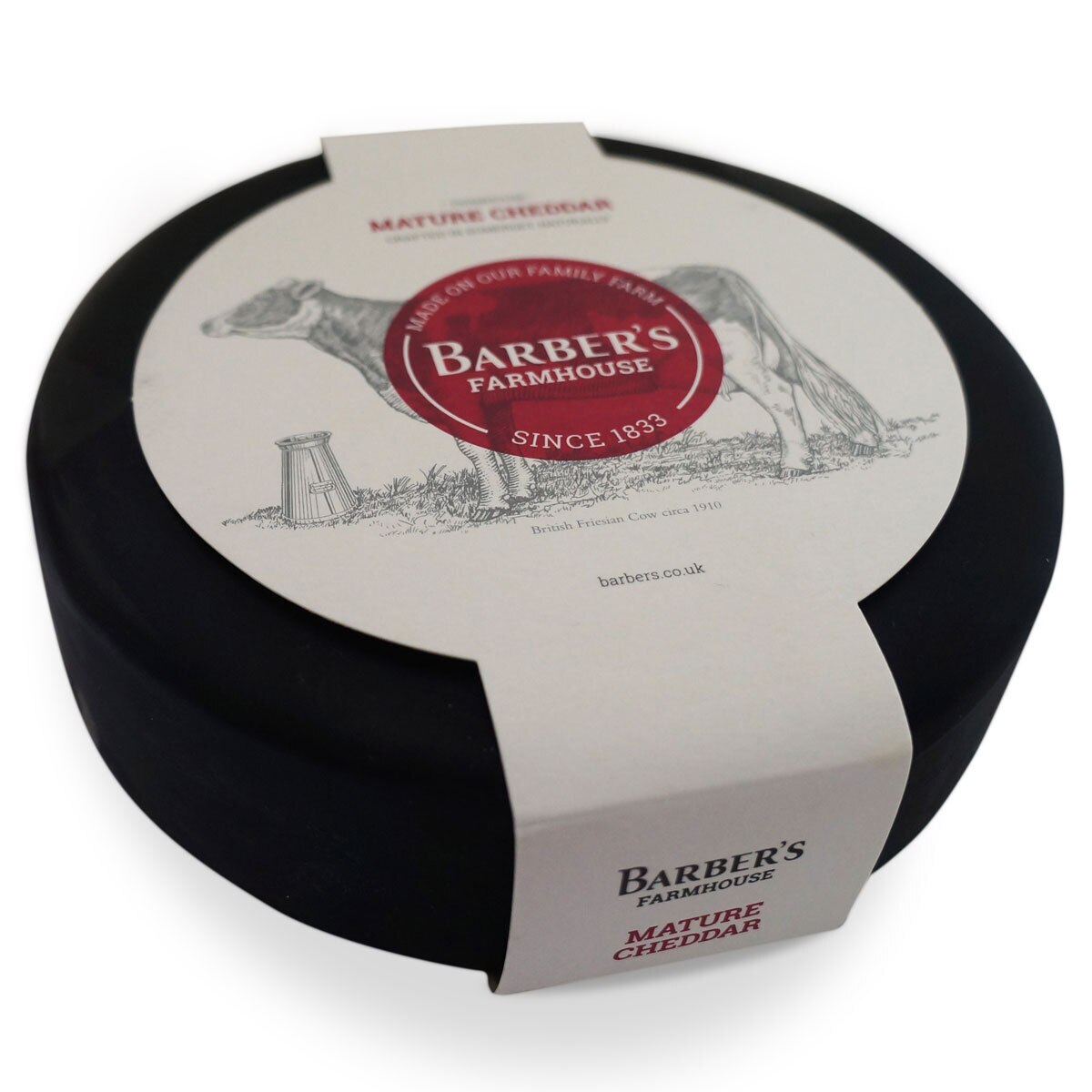 Barber's Farmhouse Black Waxed Mature Cheddar, 2 x 900g | Costco UK