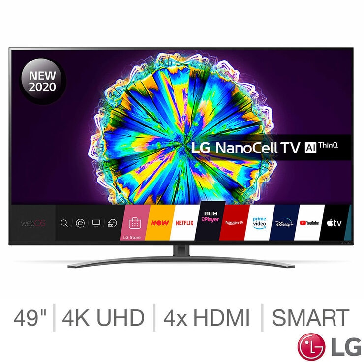 LG 49NANO866NA 49 Inch NanoCell 4K Ultra HD Smart TV | Costco UK