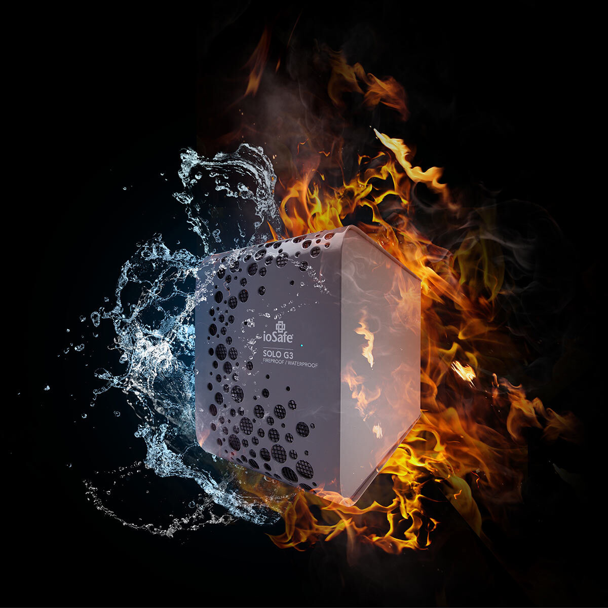 ioSafe Solo G3 Disaster Proof Data Storage 4TB capacity includes 2 ...