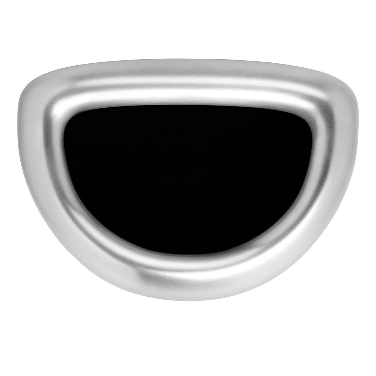 simplehuman 60 Litre Stainless Steel Semi Round Open Bin | Costco UK