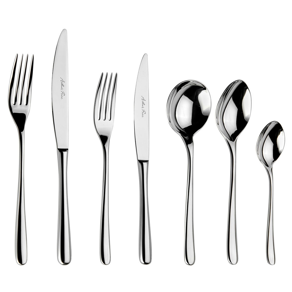 Arthur Price Warwick Stainless Steel 42 Piece Cutlery Set