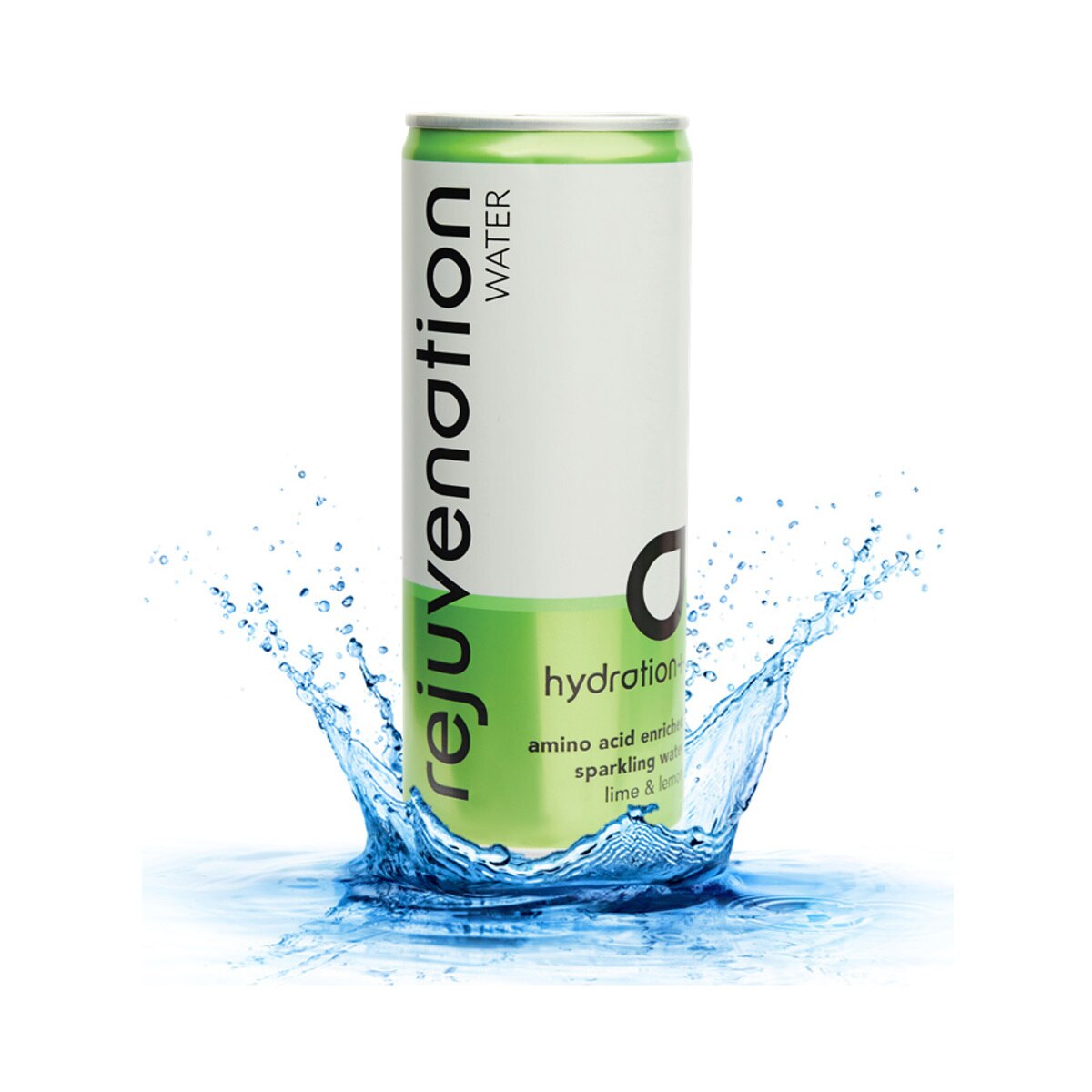 Rejuvenation Water Lemon & Lime Amino Acid Enriched Sparkling Water, 12 ...