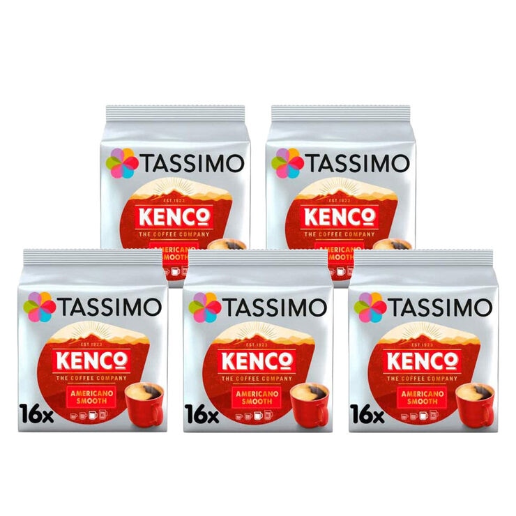 Tassimo Kenco Americano Smooth Coffee Pods, 80 Servings | Costco UK