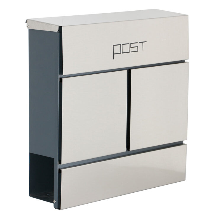 Phoenix Estilo Top Loading Letter Box MB0124KS in Stainless Steel with ...