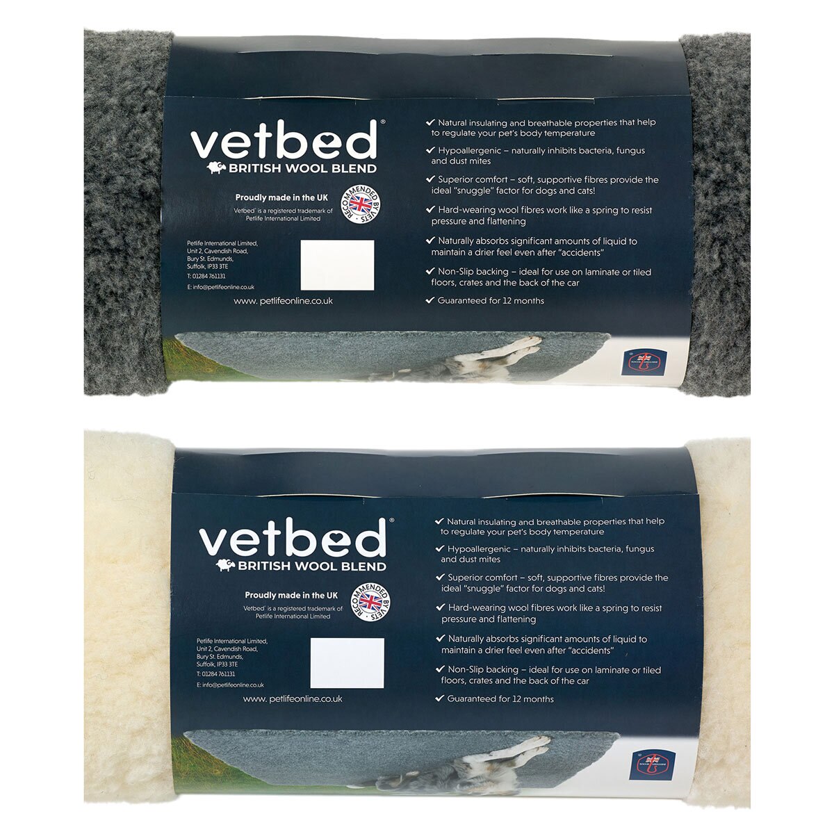 Vetbed For Rabbits Premium Vet Bed Dog Bedding - Heavy Weight, Bee ...