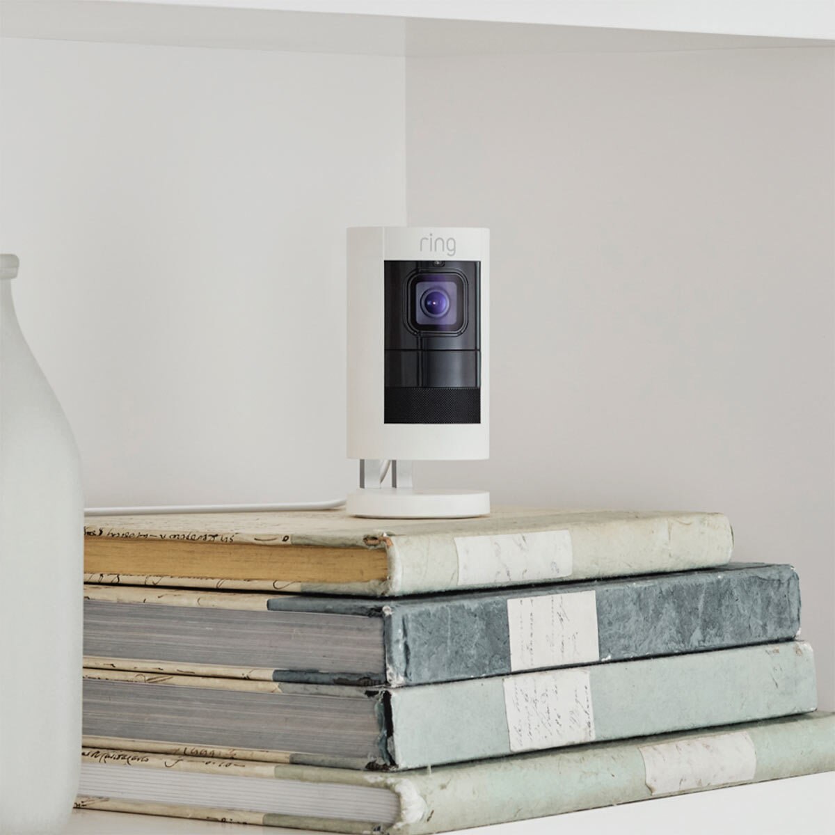 Ring Wired Stick Up Camera in White | Costco UK