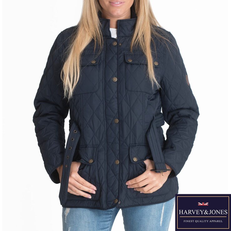 Harvey & Jones Brooke Women's Jacket in Navy | Costco UK