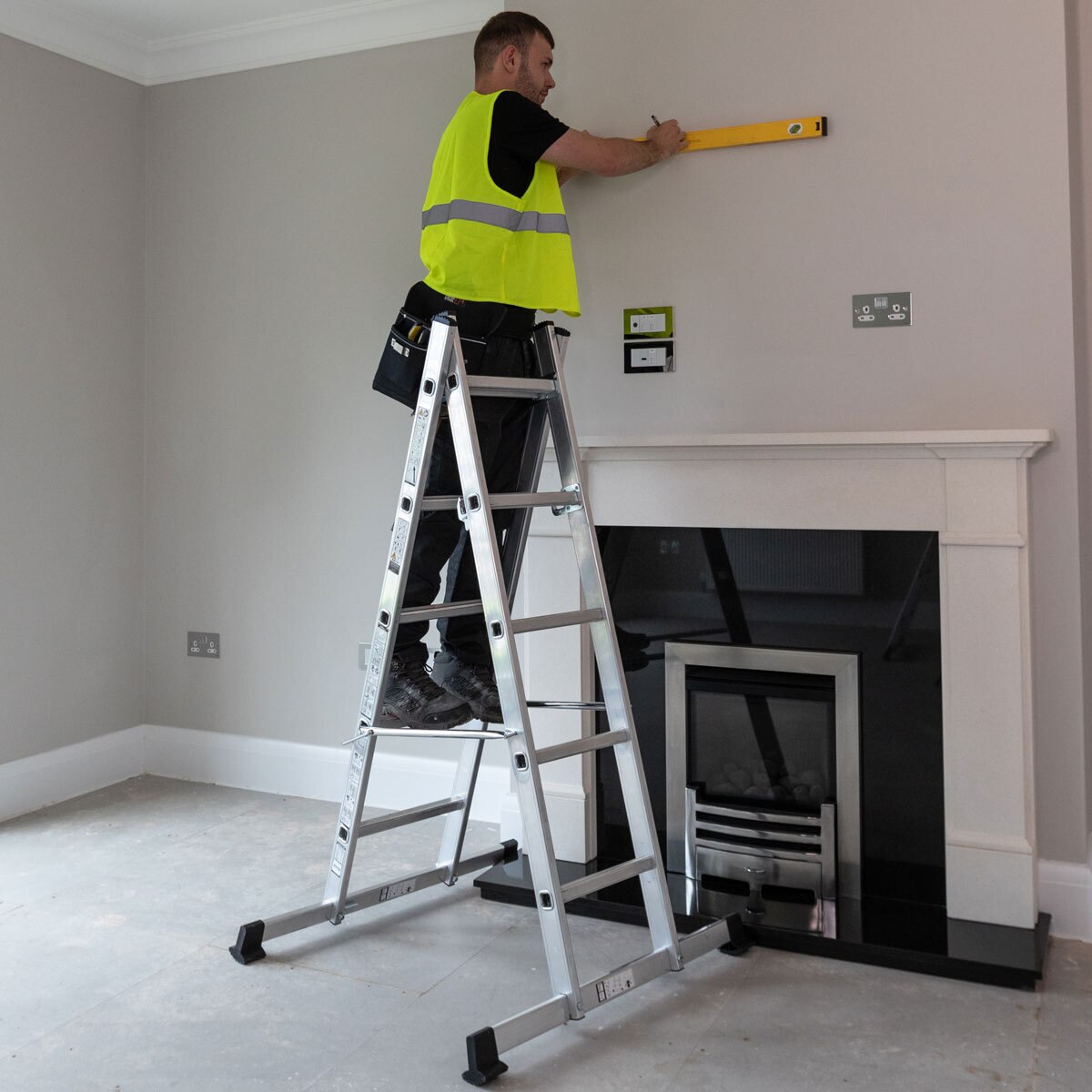 Youngman Pro-Deck 5 Way Combination Ladder | Costco UK