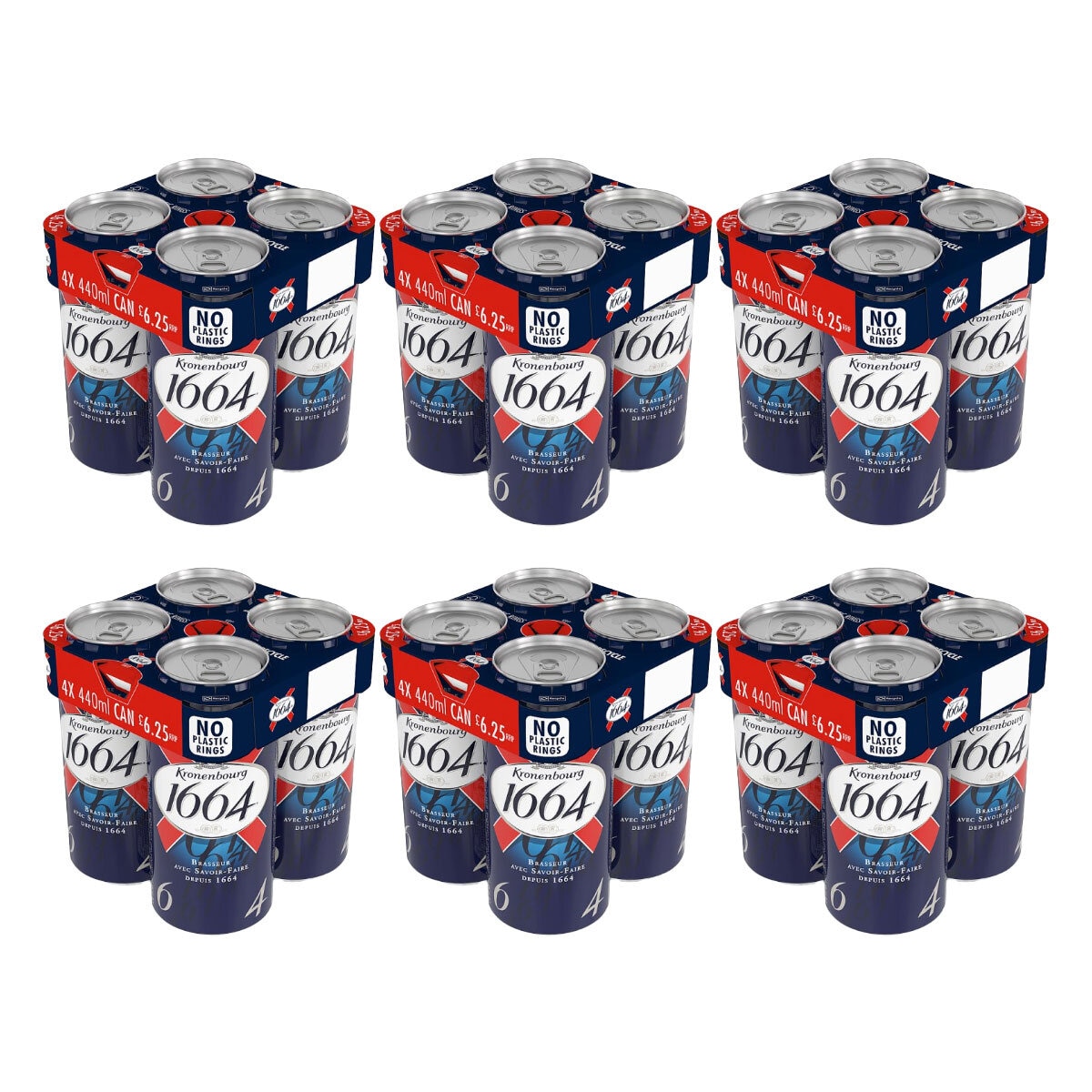 Kronenbourg, 6 x 4 x 440ml PMP |Costco UK | Costco UK