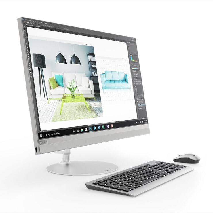 Lenovo IdeaCentre A520, Intel Core i5, 8GB RAM, 128GB SSD + 1TB HDD, 27 ...