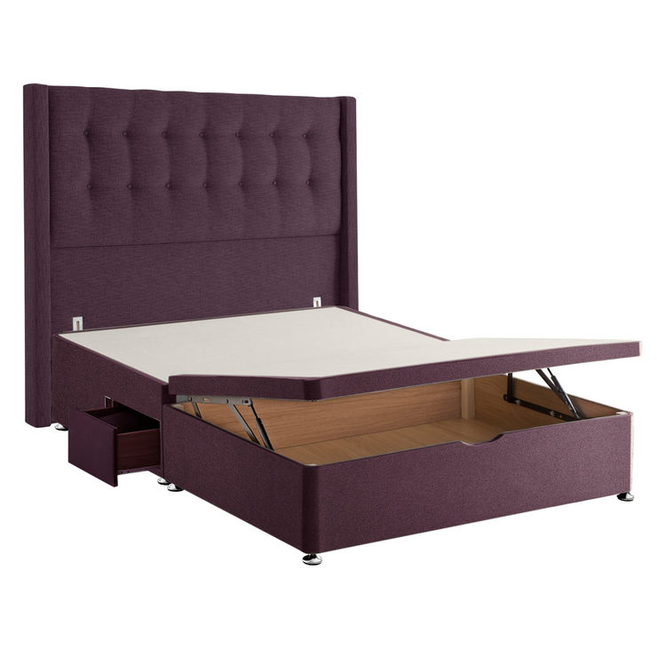 silentnight ottoman bed costco