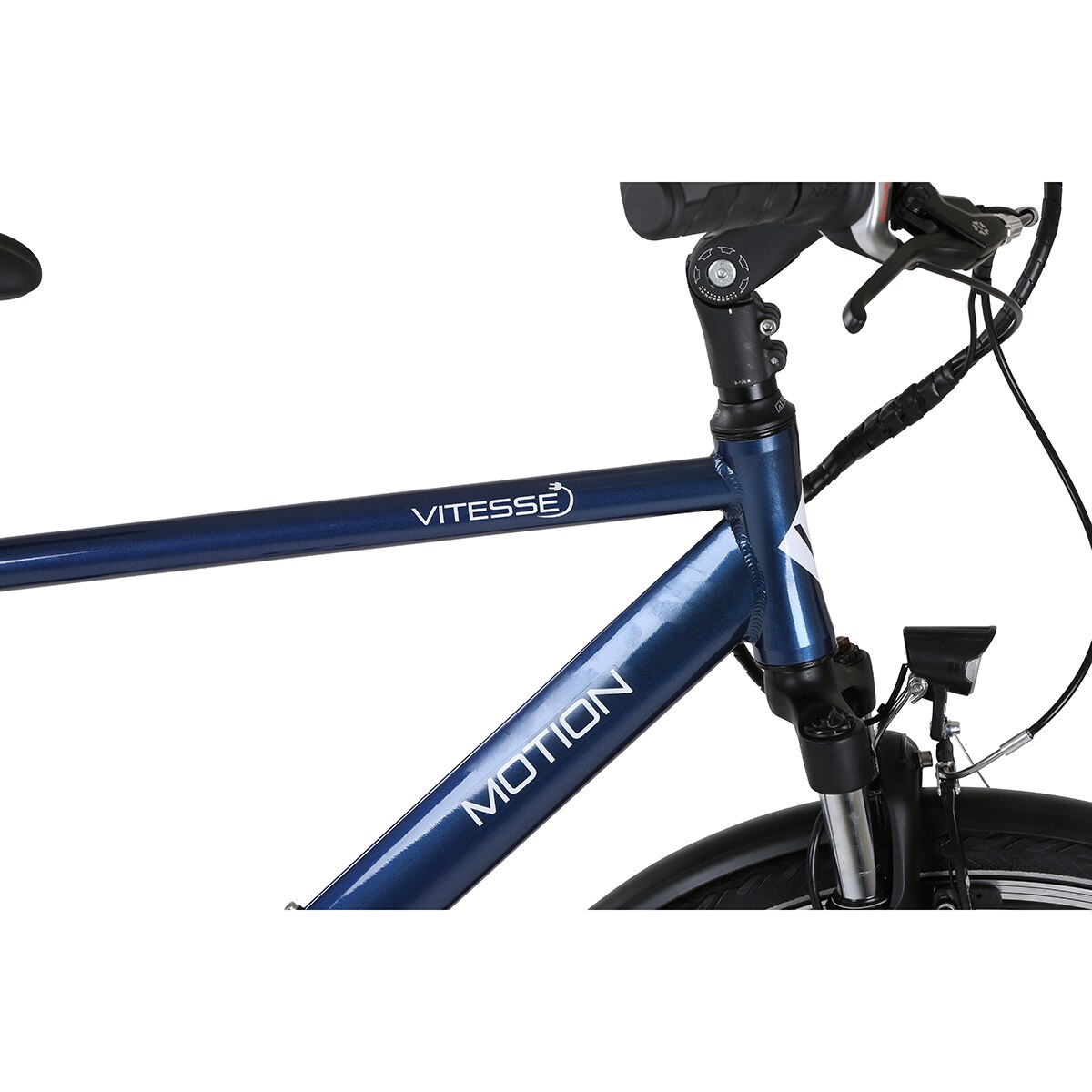 Vitesse Motion Mens Hybrid E-Bike in Dark Blue | Costco UK