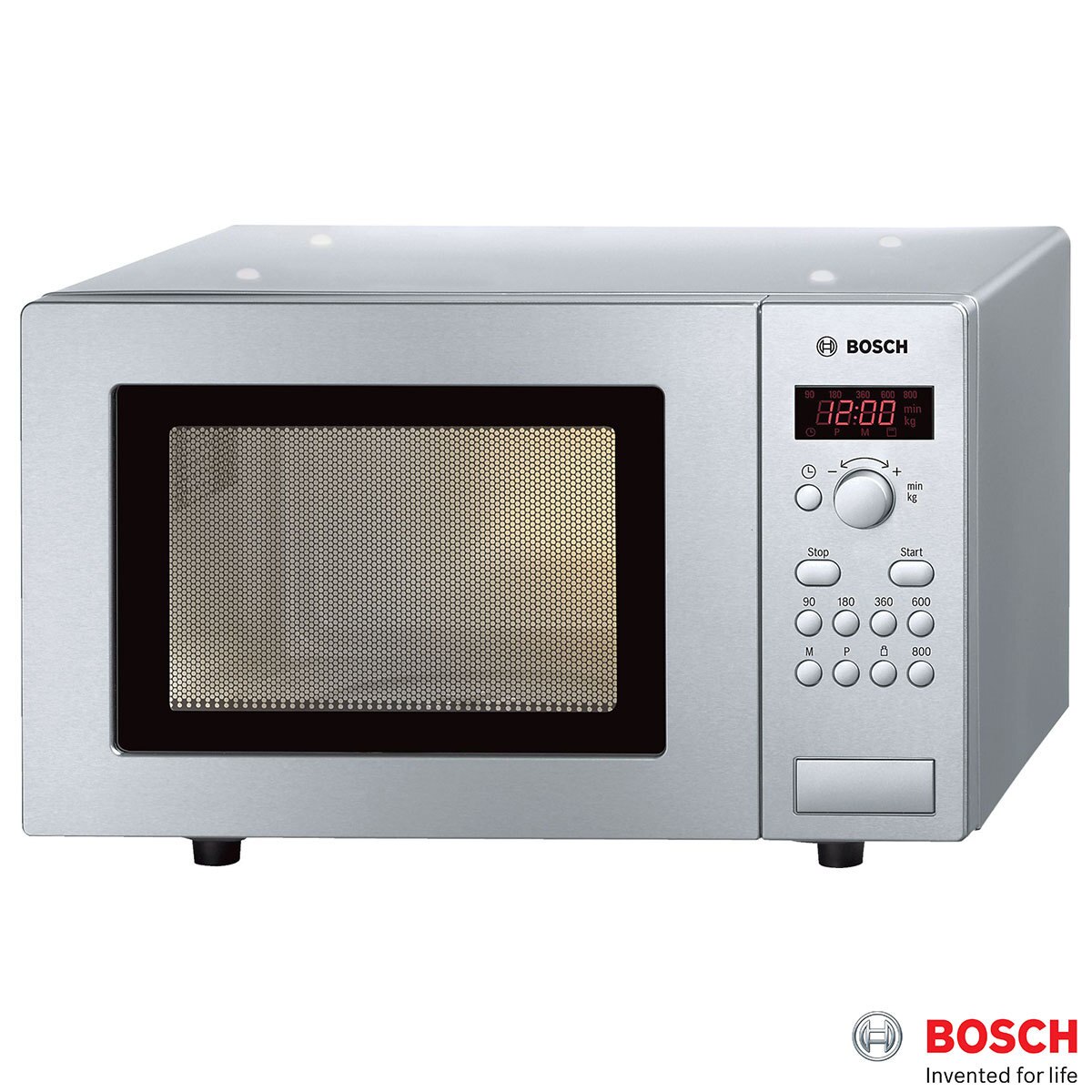 Bosch HMT75M451B, 17L Solo Microwave in Stainless Steel