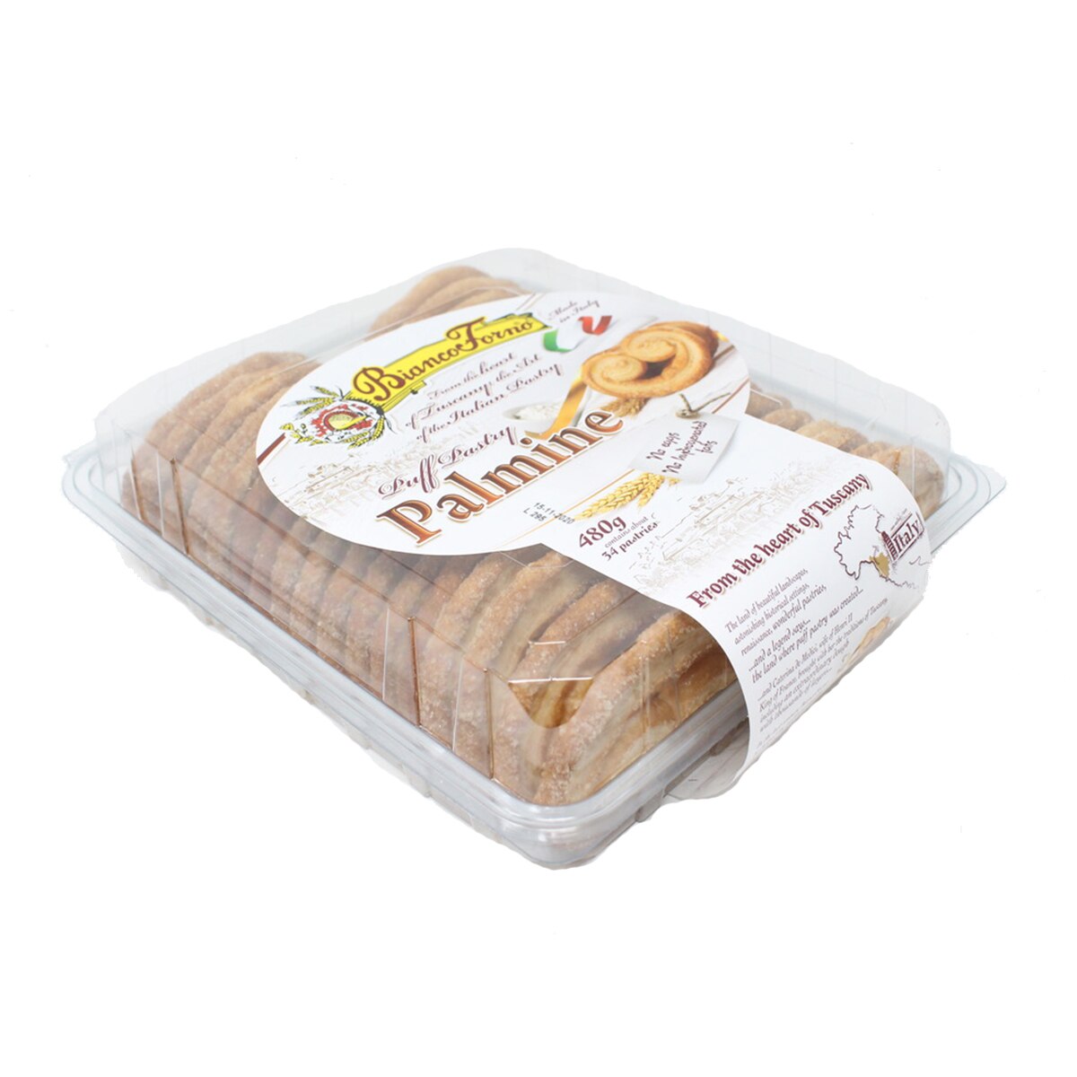 Authentic Italian Puff Pastry Palmine 480g Costco UK Authentic Italian Puff Pastry Palmine 480g Costco UK