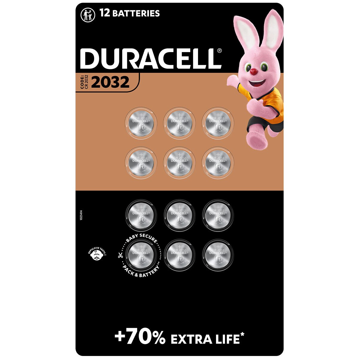 Duracell Speciality 2032 Lithium Coin Battery - 12 Pack ...