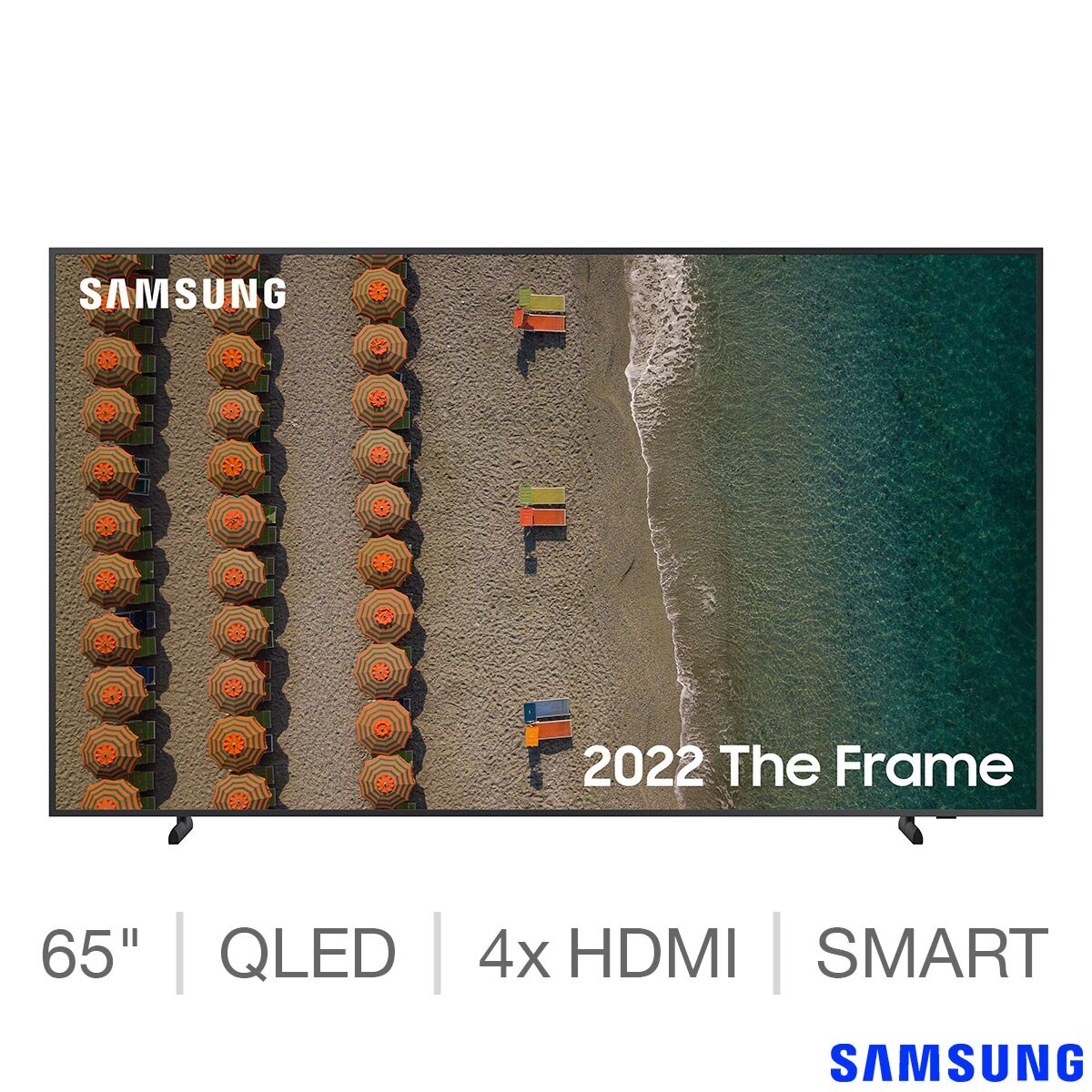 Samsung QE65LS03BAUXXU, The Frame, 65 Inch QLED 4K Ultra ...