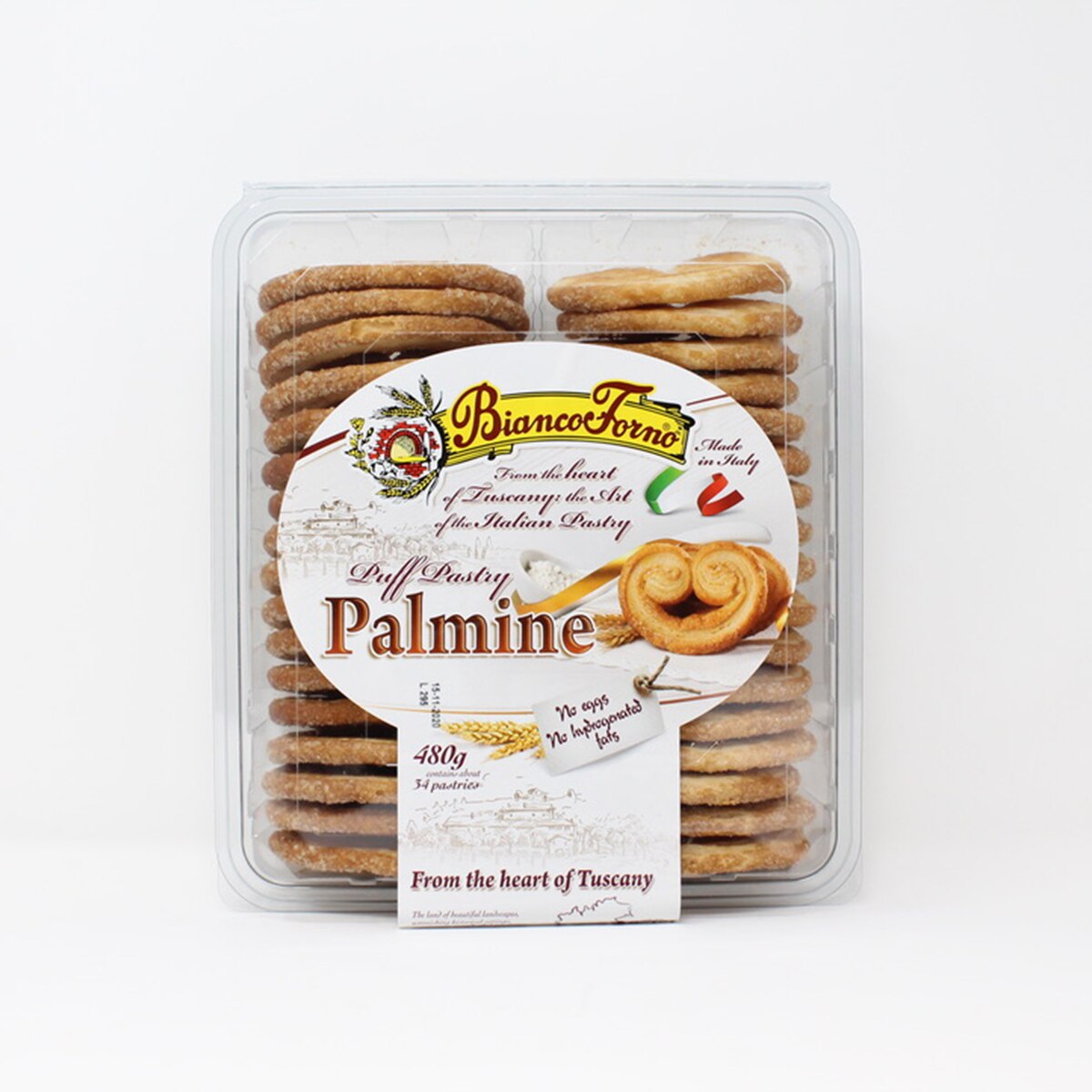 Authentic Italian Puff Pastry Palmine 480g Costco UK Authentic Italian Puff Pastry Palmine 480g Costco UK