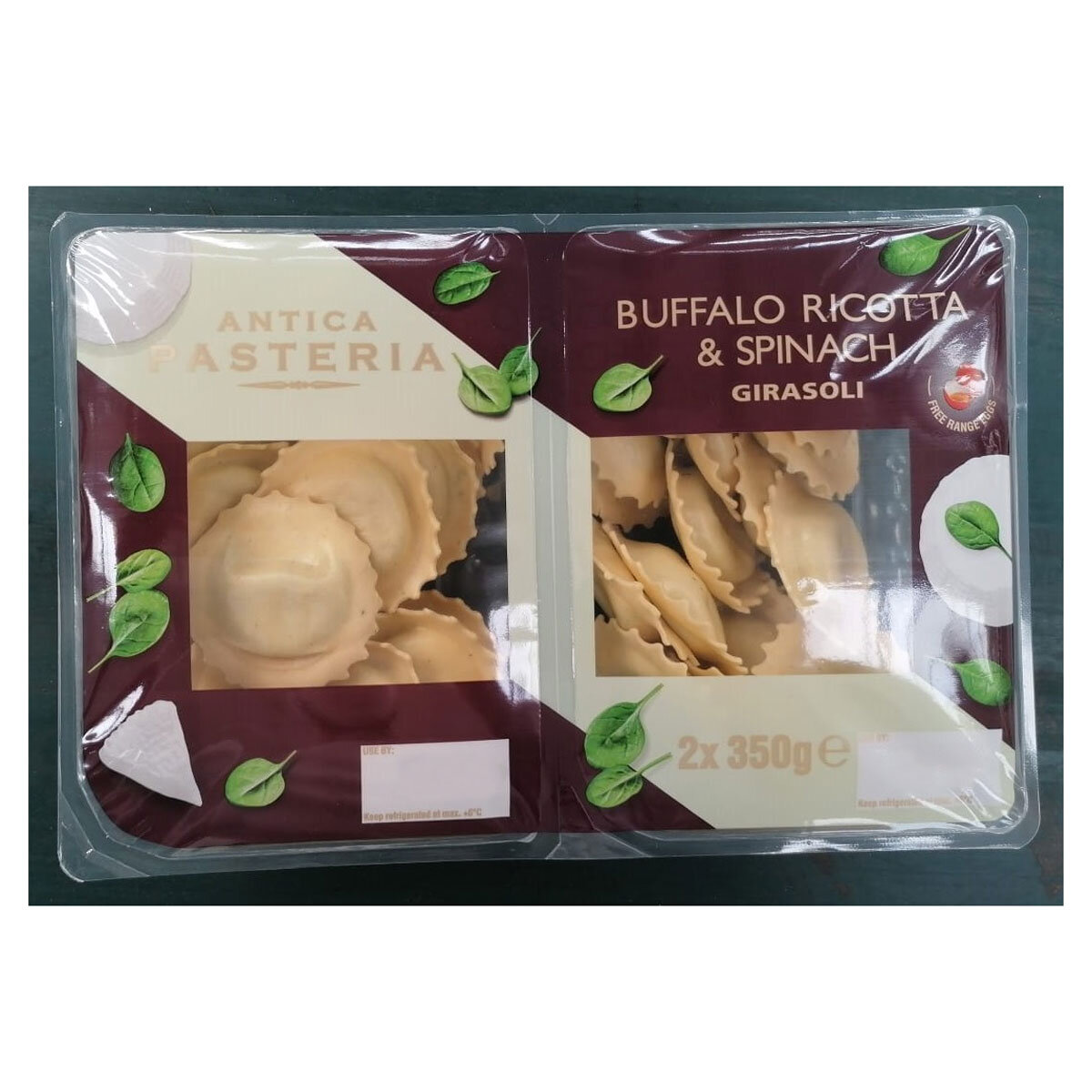 Antica Pasteria Milano Buffalo Ricotta & Spinach Girasoli...