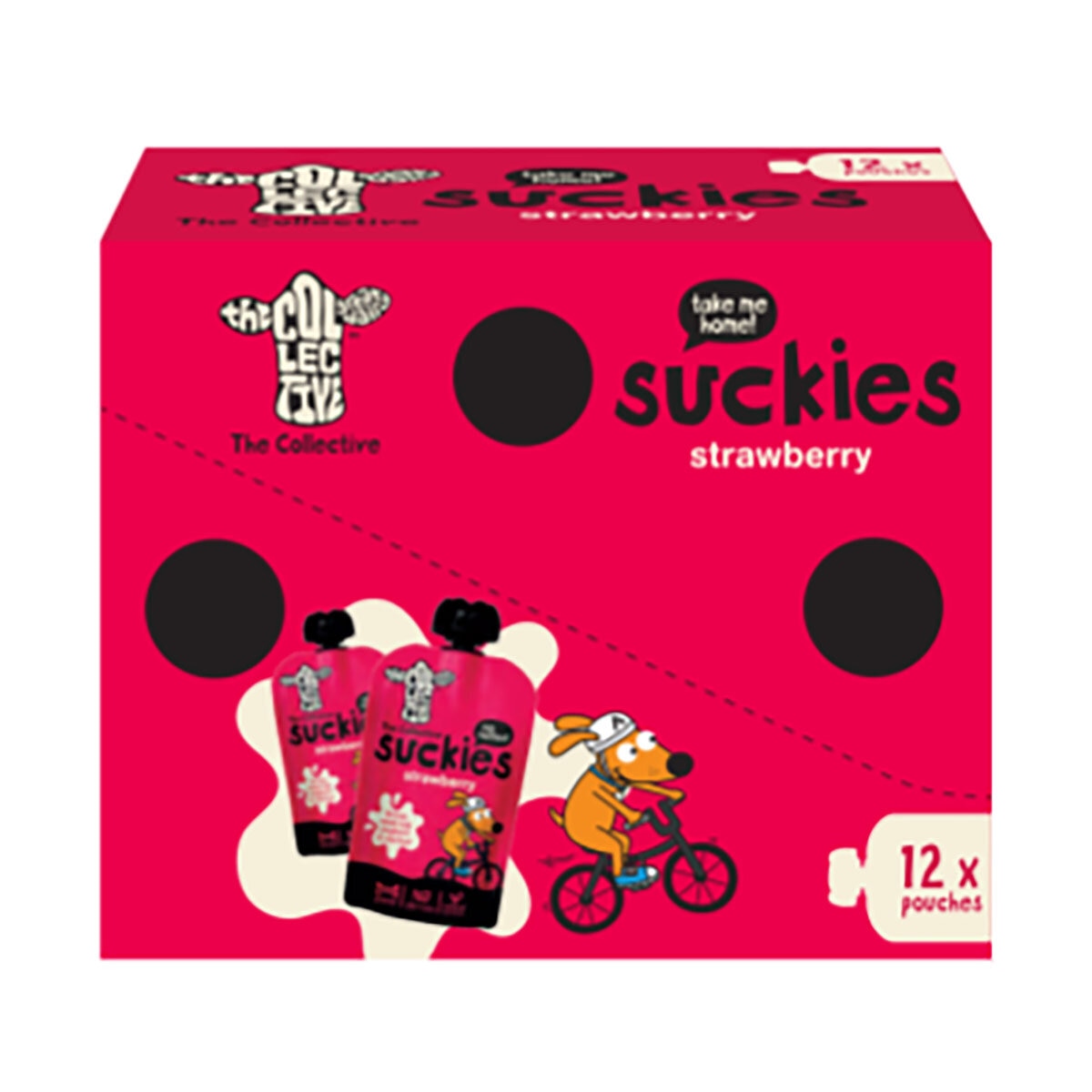 The Collective Suckies Strawberry, 12 x 90g |Costco UK
