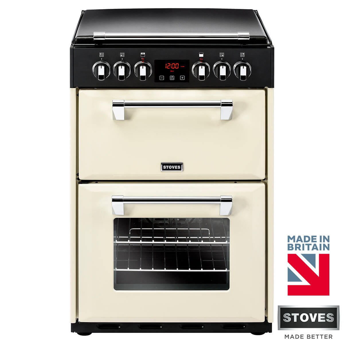 Stoves Richmond 600E, Electric Range Cooker A Rating in Cream | Costco UK