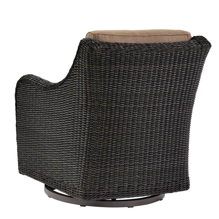 Agio Eldorado 5 Piece Woven Fire Chat Patio Set + Cover | Costco UK