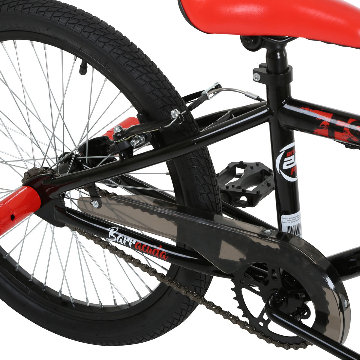 Barracuda 20" (50.8 cm) FS-20 BMX Bike in Black | Costco UK