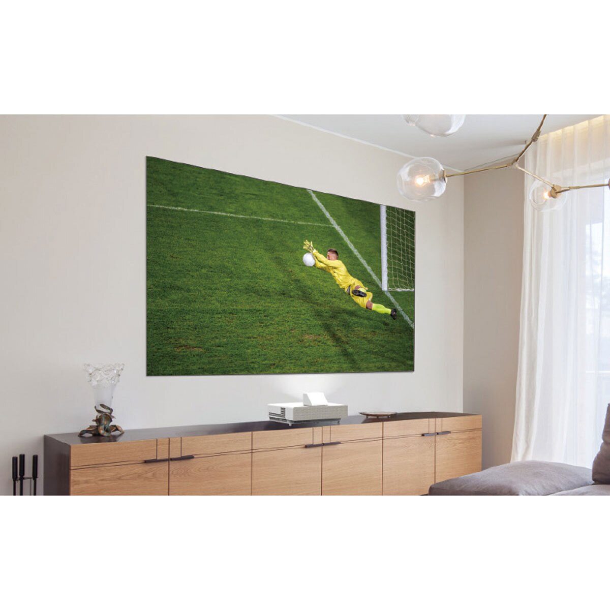 Epson EH-LS500W 4K Ultra HD Android Ultra-Short Throw Laser Projector ...