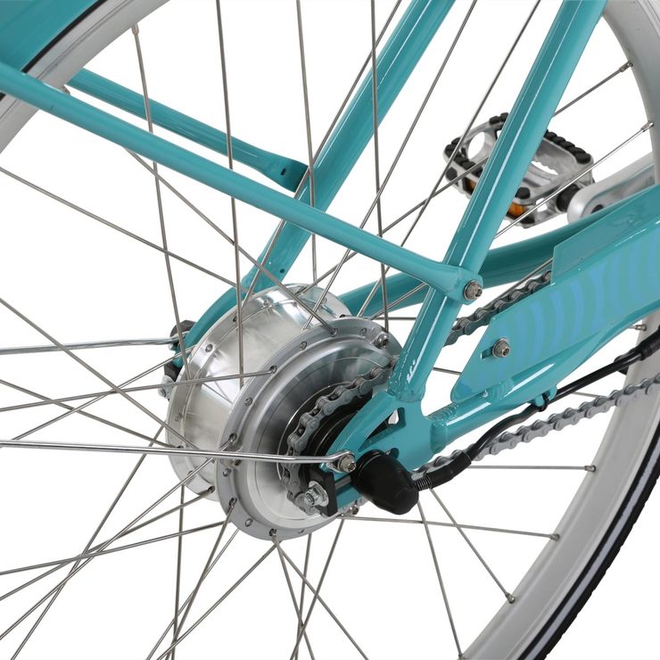 Vitesse Wave Lightweight Traditional Single Speed Womens E-Bike | Costco UK