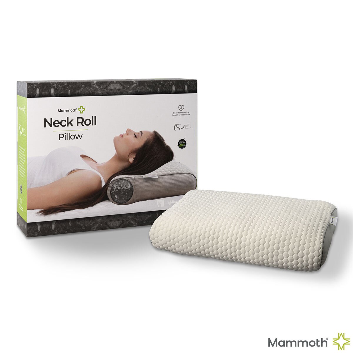 Mammoth Neck Roll Pillow 48 x 74cm | Costco UK