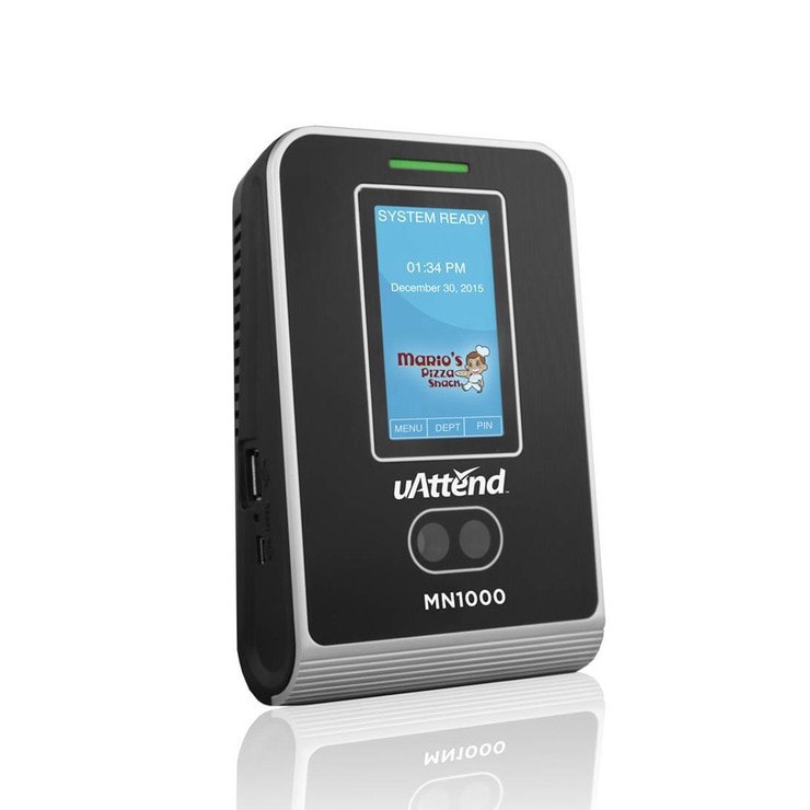 uAttend MN1000 Biometric Facial Time Clock | Costco UK