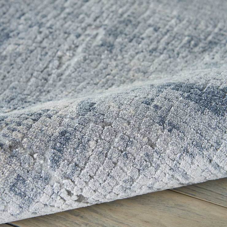 Rustic Textures Faded Blue Rug, 240 x 320 cm | Costco UK