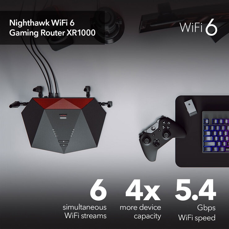 Netgear Nighthawk XR1000 Wifi 6 Gaming Router | Costco UK