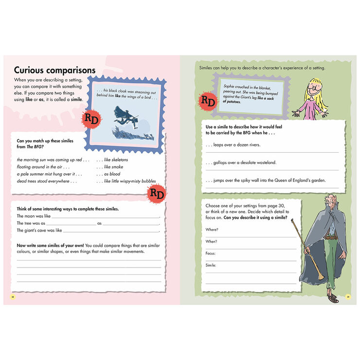 Roald Dahl Creative Writing (7+ Years) | Costco UK