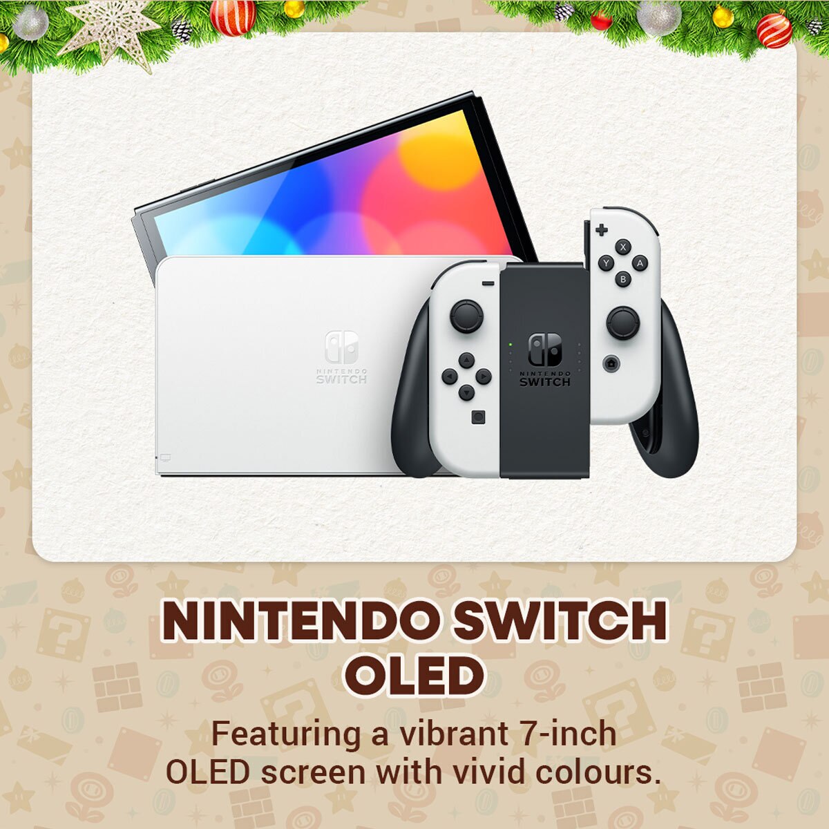 Nintendo Switch OLED Console with Mario Kart 8 Bundle plu