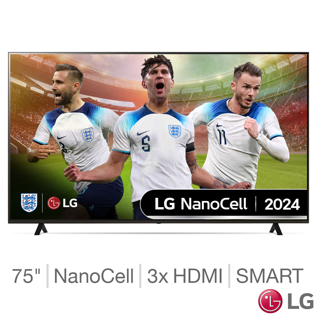 LG 75NANO82T6B 75 Inch NANO 4K Ultra HD Smart TV | Costco UK