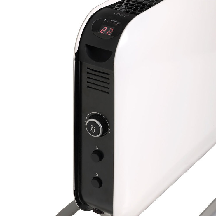 Mill Steel 2000W Convection Heater SG2000LED | Costco UK