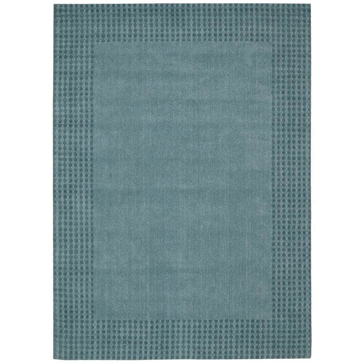 Embossed Border Rug in Blue, 320 x 244cm | Costco UK