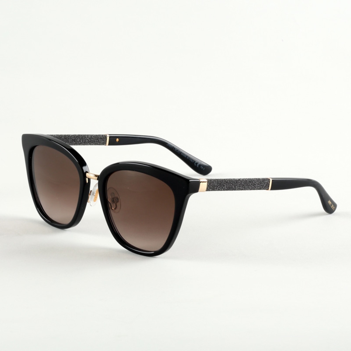 Jimmy Choo Black Sunglasses With Brown Lenses Fabrys Fa3j6 Costco Uk