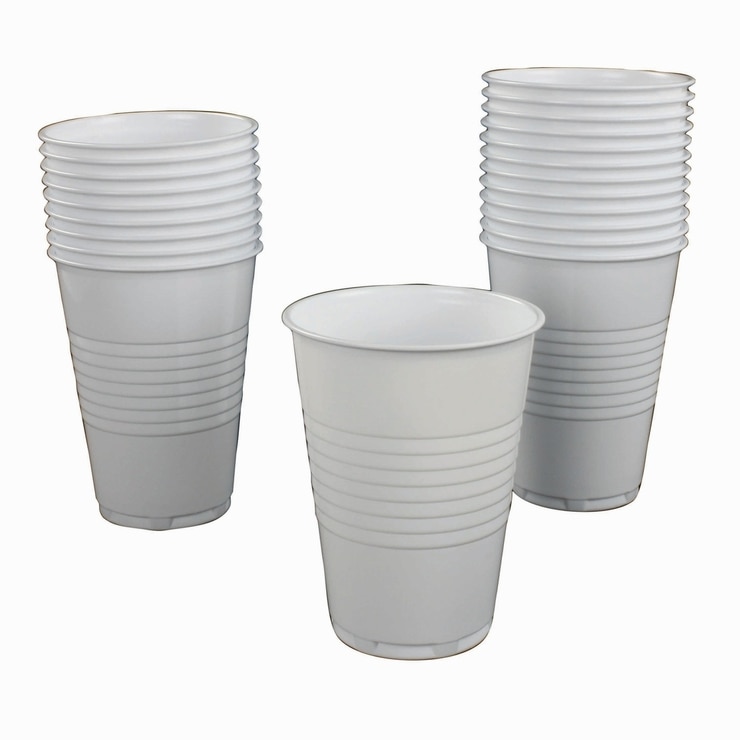 Maxima Pack of 100 Vending Cup Tall 7oz White | Costco UK