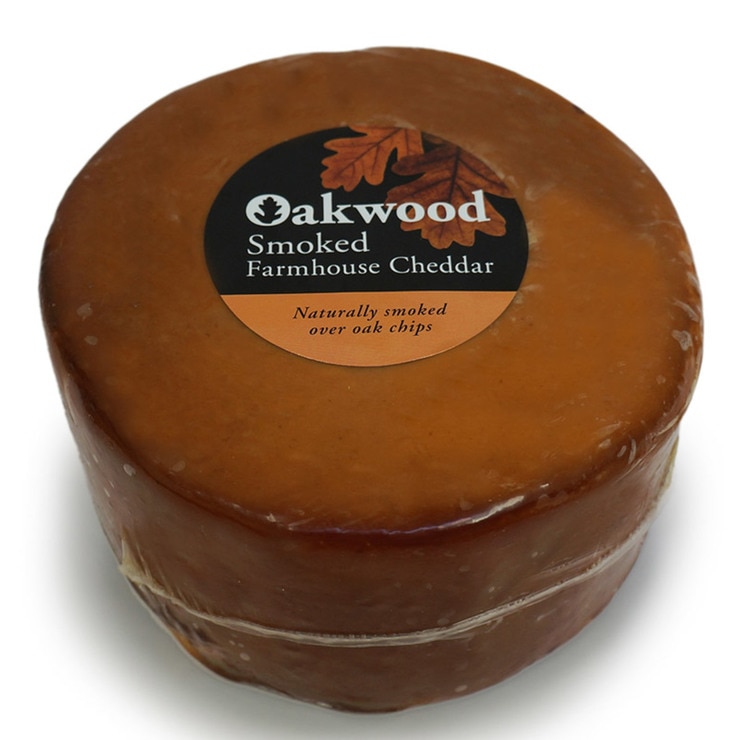 Oakwood Oak Smoked West Country Farmhouse Cheddar, 2kg | Costco UK