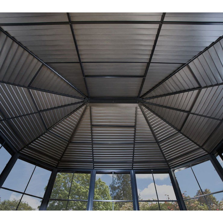 Sojag Charleston 12ft x 18ft (3.67 x 5.77m) Aluminium Frame Solarium ...