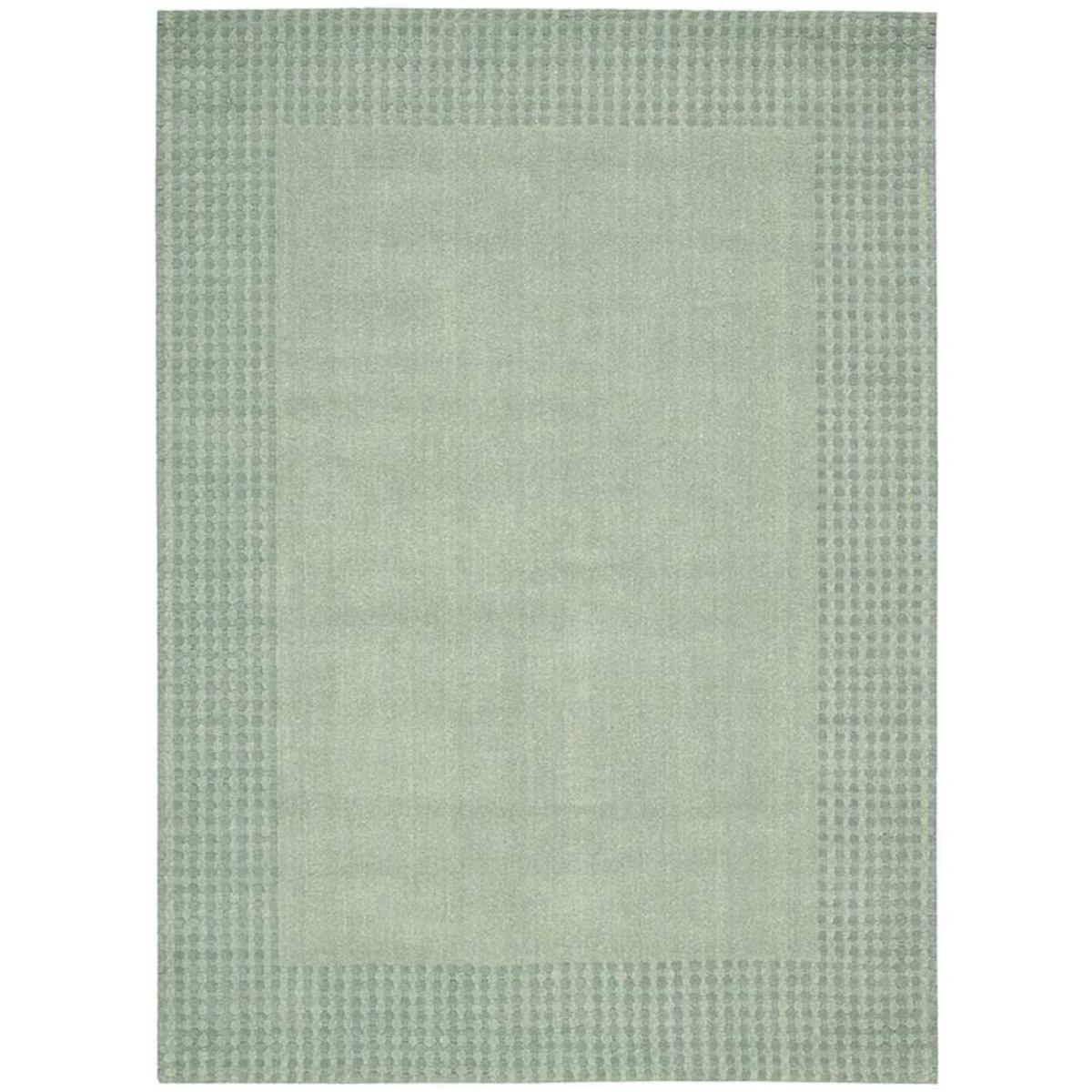 Embossed Border Rug in Peppermint, 226 x 160cm | Costco UK