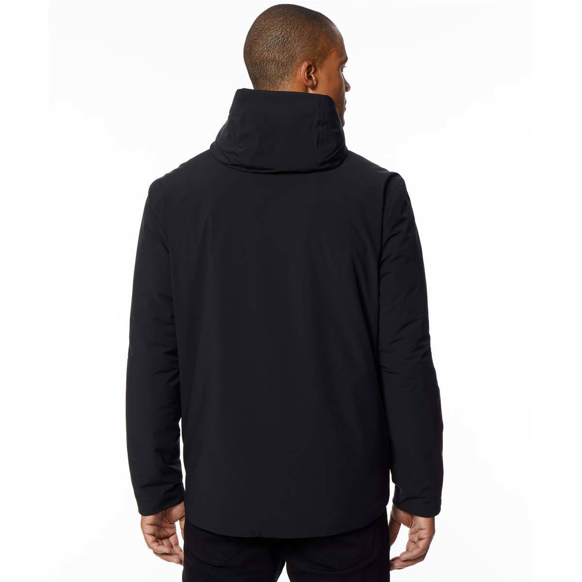 32° Degree Men's Hooded Winter Rain Jacket, Black - Small | Costco UK