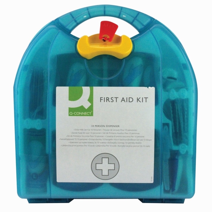 Q-Connect 1-10 People First Aid Kit | Costco UK