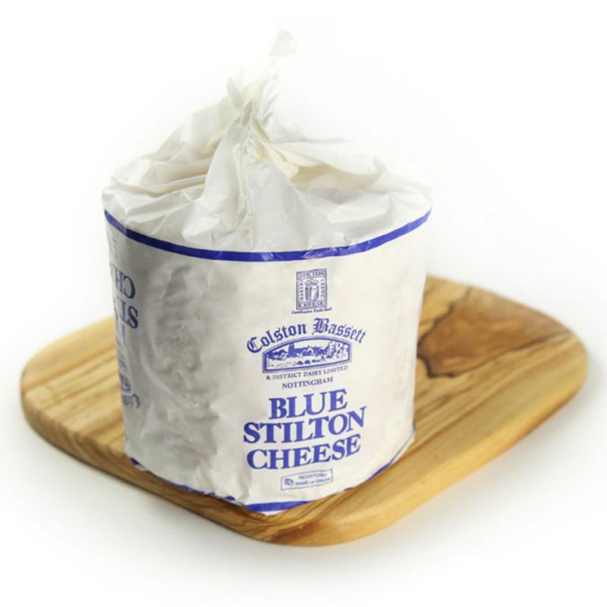 Colston Bassett Whole Baby Blue Stilton, 2.1kg (Serves 18-20 people)