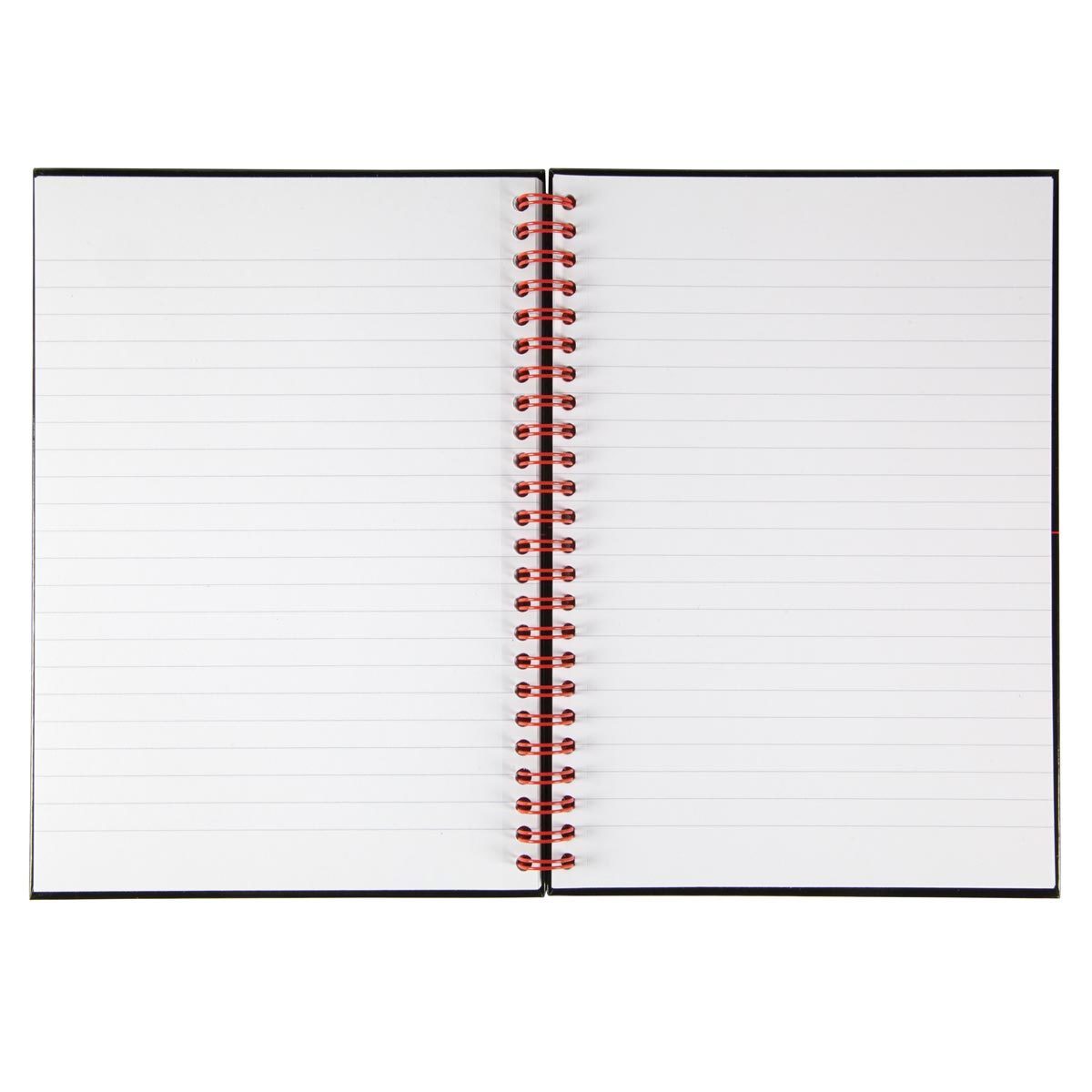 Black n Red A5 Wirebound Notebook 90gsm 140 pages - Pack of 10 | Costco UK
